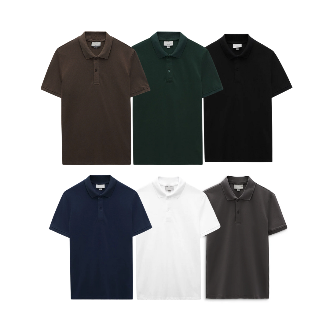 [M-5XL] Áo Polo Basic Trơn - Dustin Place - Real Soul | Real Value
