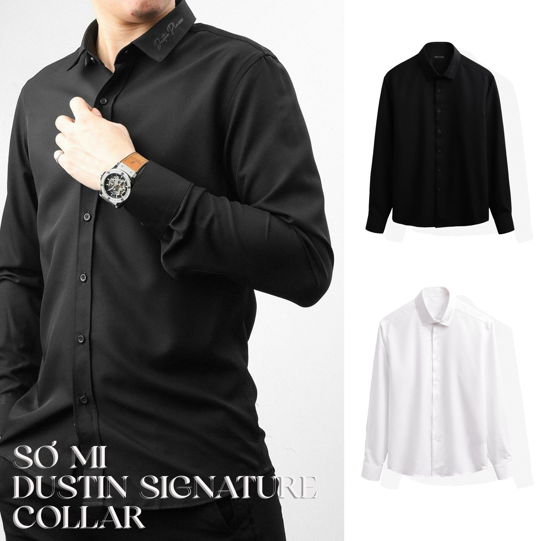 Sơ Mi Dustin Signature Collar - Dustin Place - Real Soul | Real Value