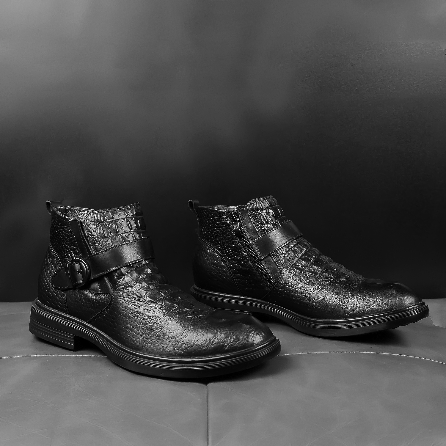 Dustin Buckled Boots - Dustin Place - Real Soul | Real Value